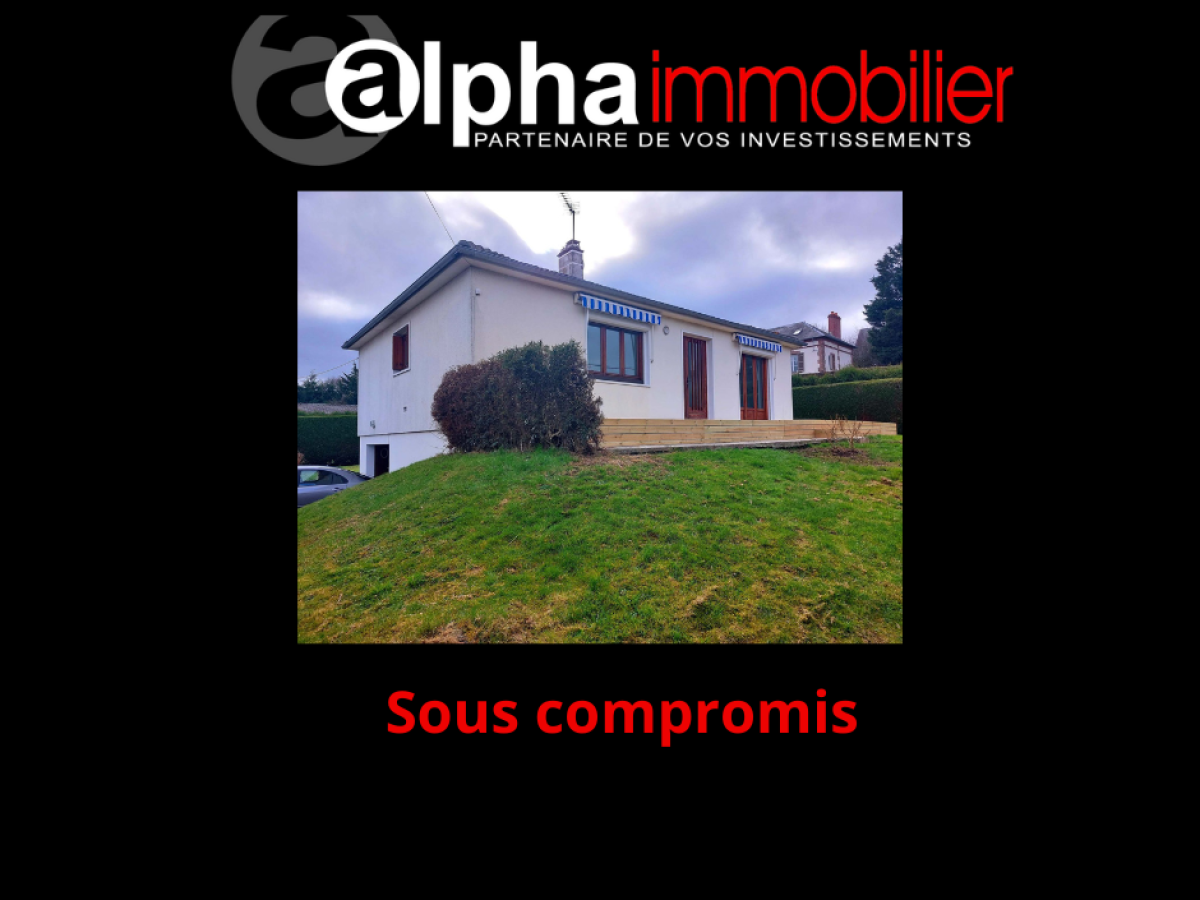 Alpha Immobilier - Alpha Immobilier - Maison plain pied
